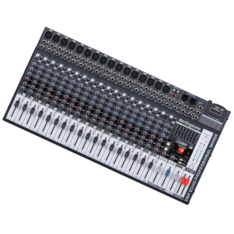 Berlingtone BR-200MX, 20 - Channel Bluetooth Studio Audio Mixer - DJ ...