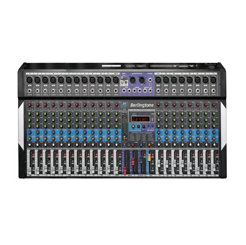 20 -Channel Professional Bluetooth Studio Audio Mixer - DJ Sound ...